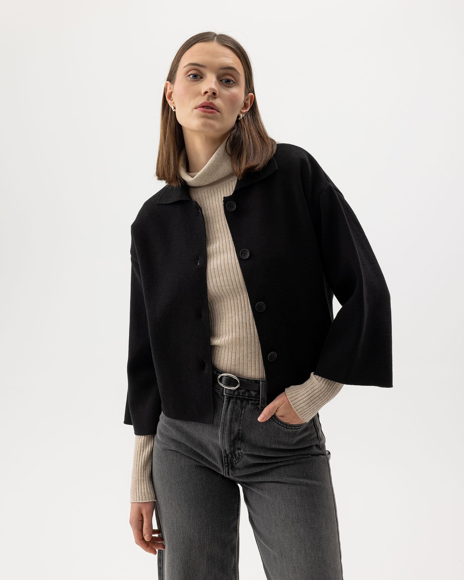 Jane Jacket-Black – Holebrook USA