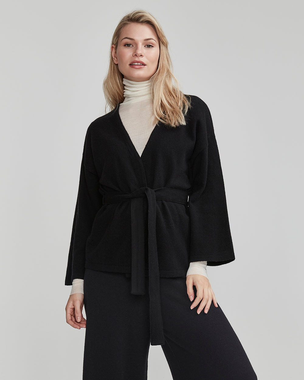 Hazel Kimono- Black – Holebrook USA