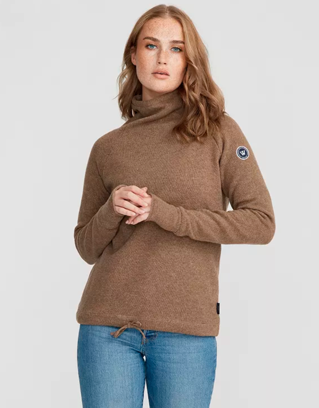 Martina Windproof Sweater-Walnut – Holebrook USA